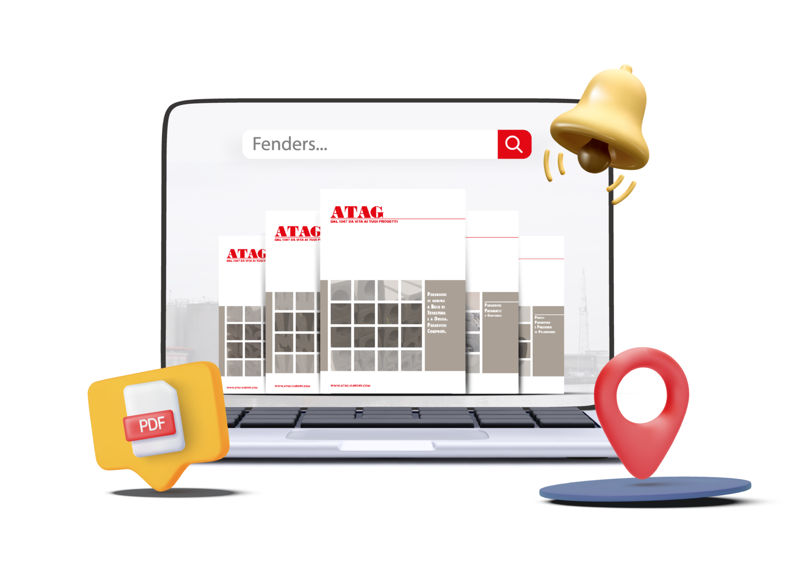 The complete range of ATAG nautical fenders. Focus: Cylindrical fenders ...